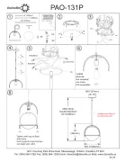 Dainolite MOR-125P Manual (2 Sider)