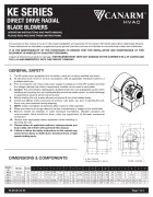 Canarm DPL-AF-20 Bedienungsanleitung (6 Seiten)