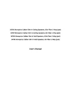 Monoprice Caliber Slim 34706 Bedienungsanleitung (12 Seiten)