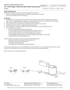 WAC Lighting LED-TX2427 Bedienungsanleitung (2 Seiten)